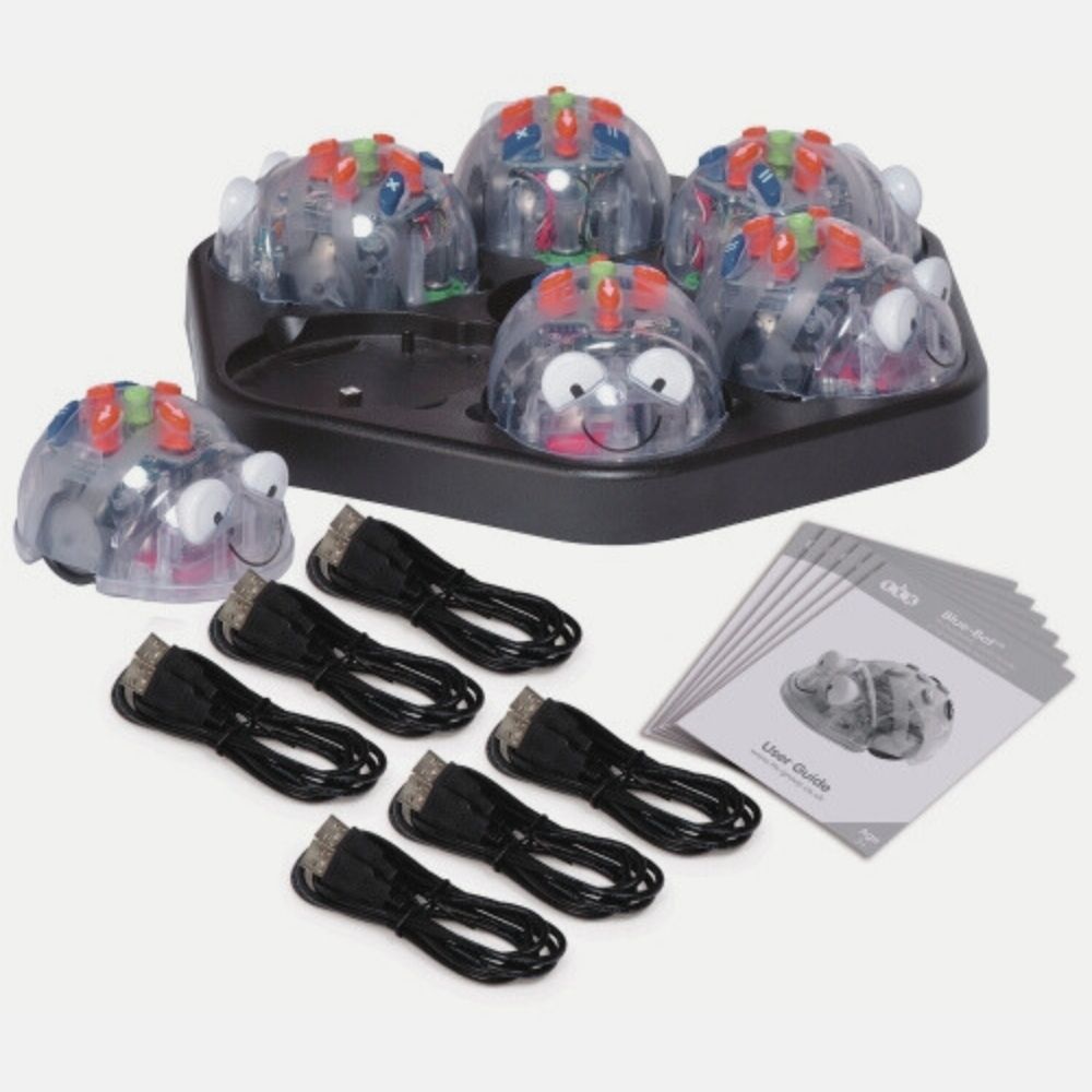 Packs de 6 robots pédagogiques Blue-Bot | STEMBOTS MAROC