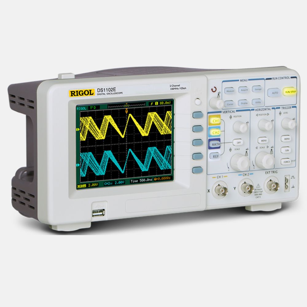 Rigol DS1052E Oscilloscope 2 x 50 MHz | STEMBOTS MAROC